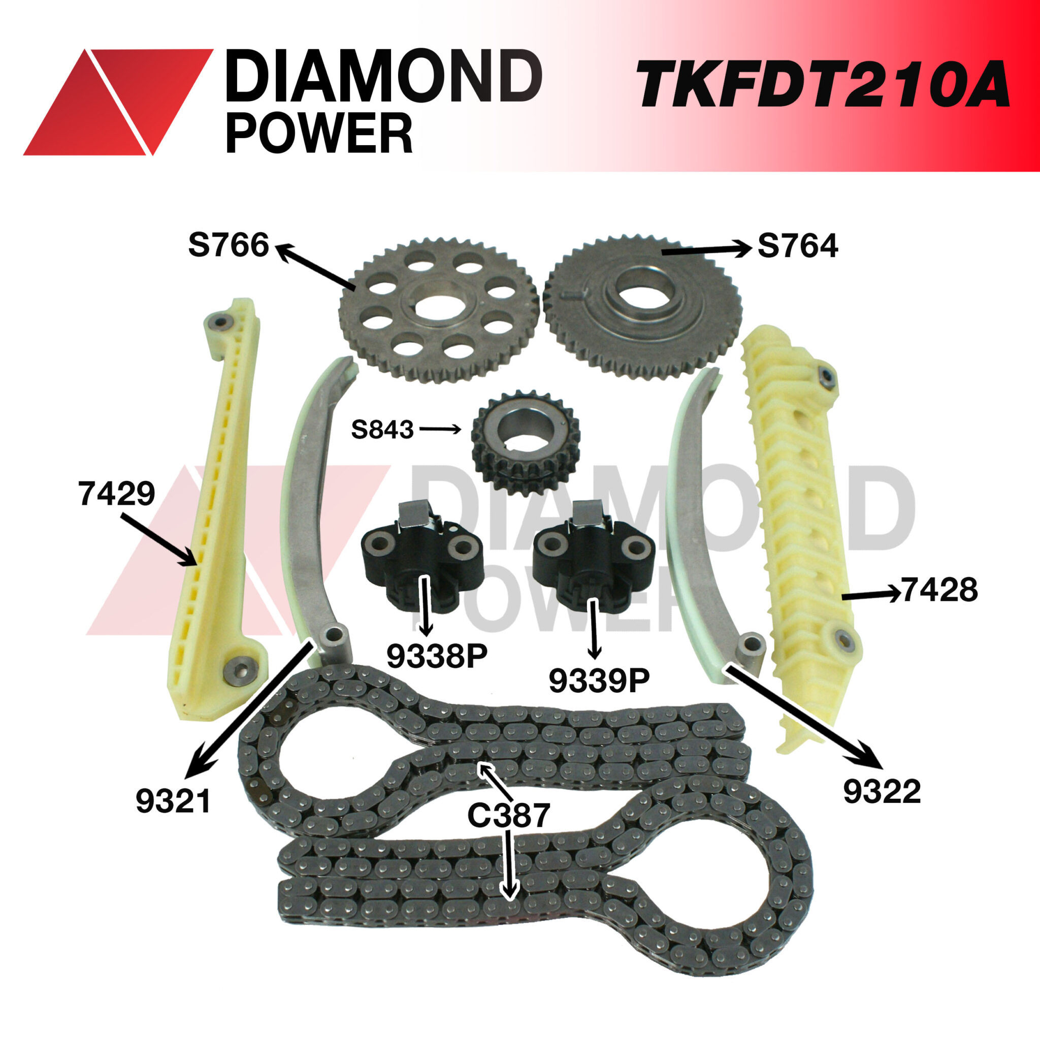 Kits de tiempo – Catálogo Diamond power